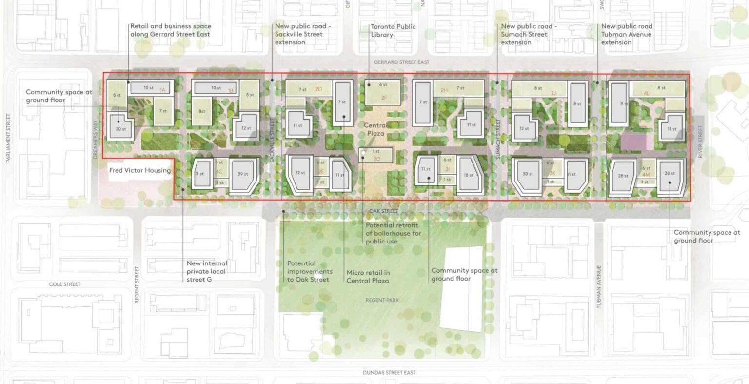 Regent Park Revitalization [2023 Update - January] | Live In Regent Park